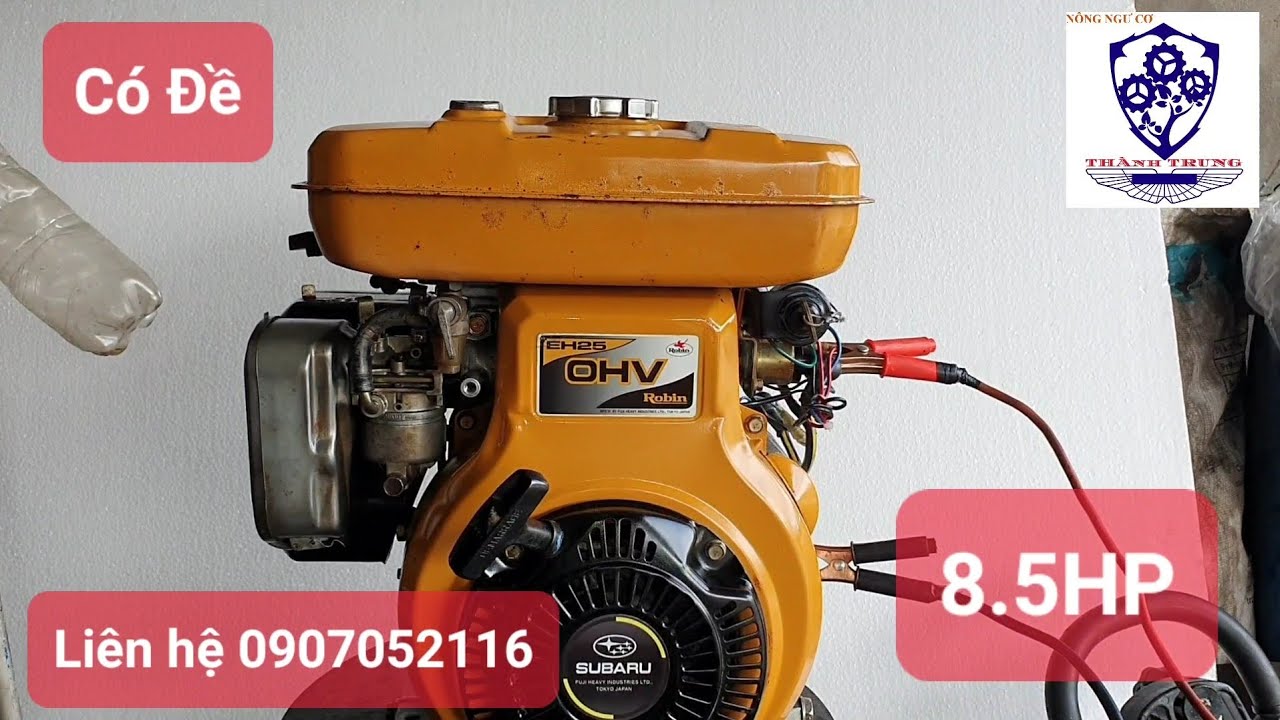 (Đã bán hết) Động cơ Robin EH25 (8.5hp) Có đề giá 3tr5 LH 0907052116 # ...