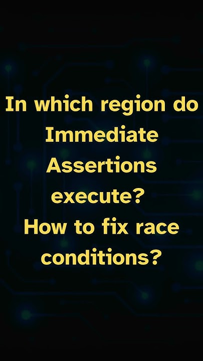 ⚠️ Systemverilog Assertion Race Condition Fix It Instantly 🚀 Systemverilog Vlsi Assertion