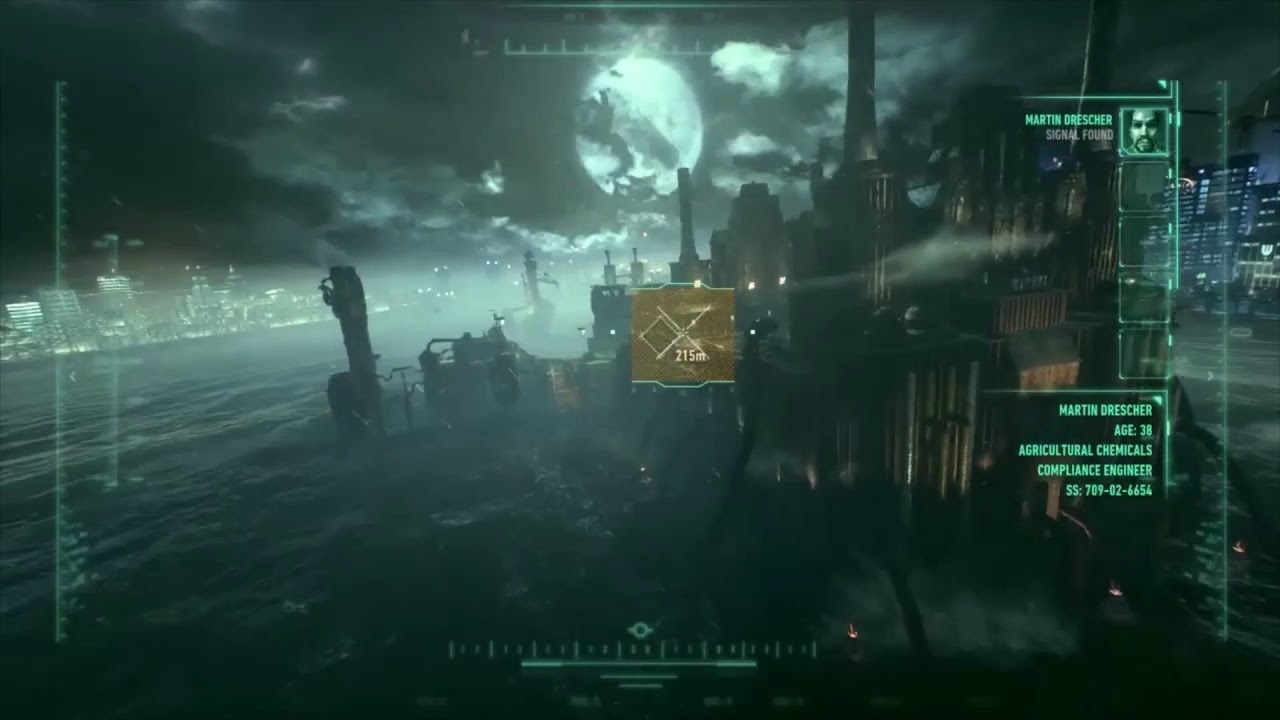 Batman Arkham Knight Ps4 Bat Scanner - YouTube