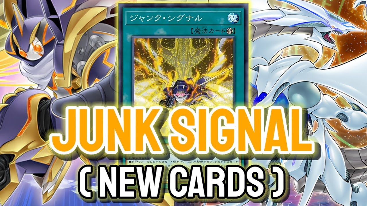 New Synchron & Junk Warrior Support Card !! ️ YGOPRO - Junk Signal ...