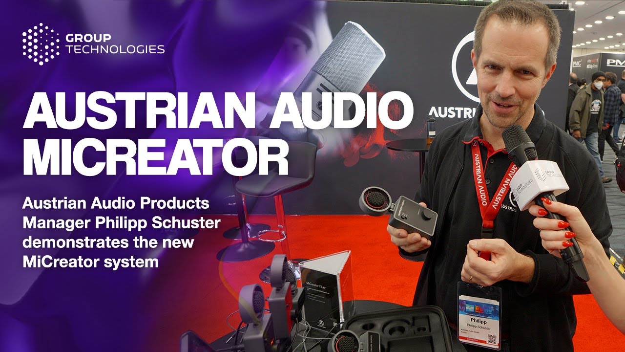 Austrian Audio MiCreator: USB Studio Microphone System and Audio ...