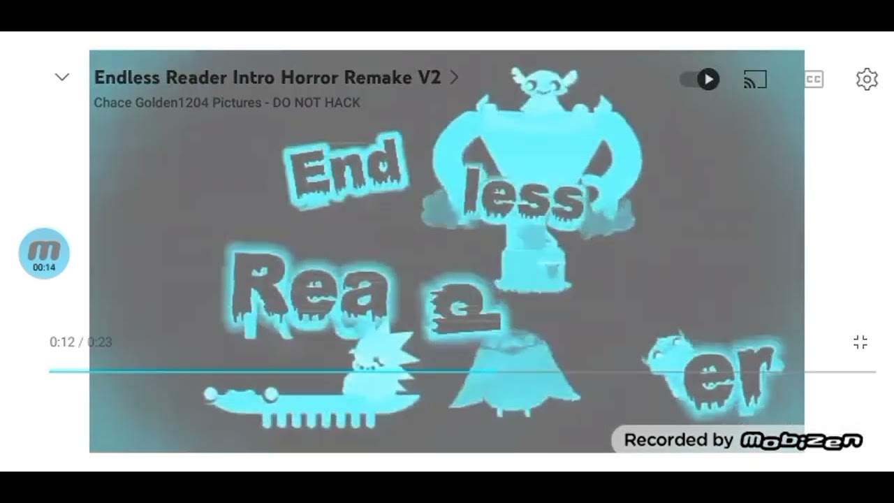 Endless Reader Intro Horror Remake g Major 7 - YouTube