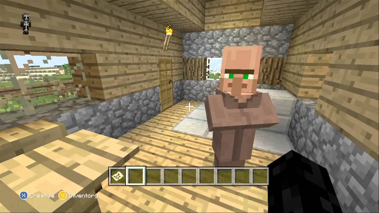 Weird NPC Village in Minecraft - YouTube