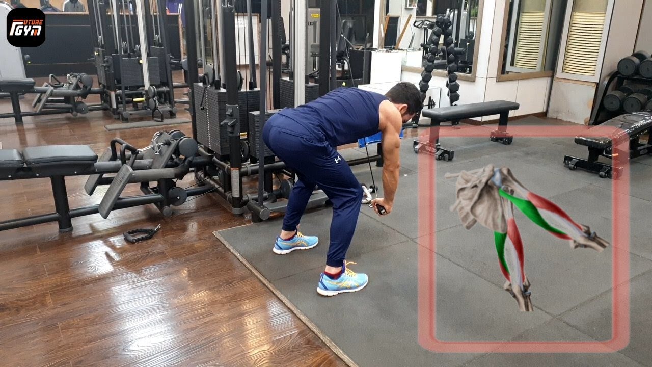 Bent -Over One Arm Triceps Extension (neutral grip) - YouTube