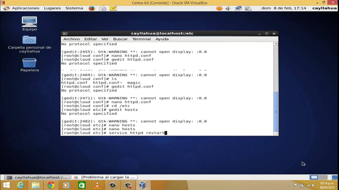 instalacion de un servidor http Apache en Linux - YouTube