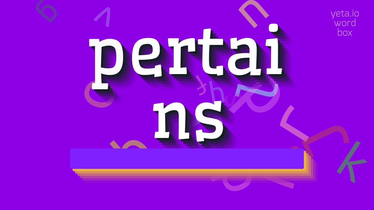 How To Say pertains High Quality Voices YouTube how-to-say-pertains-high-quality-voices-youtube