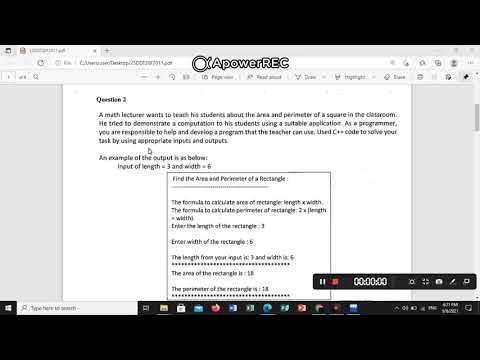 Problem Based Exercise 3(Problem Solving and Program Design) - YouTube