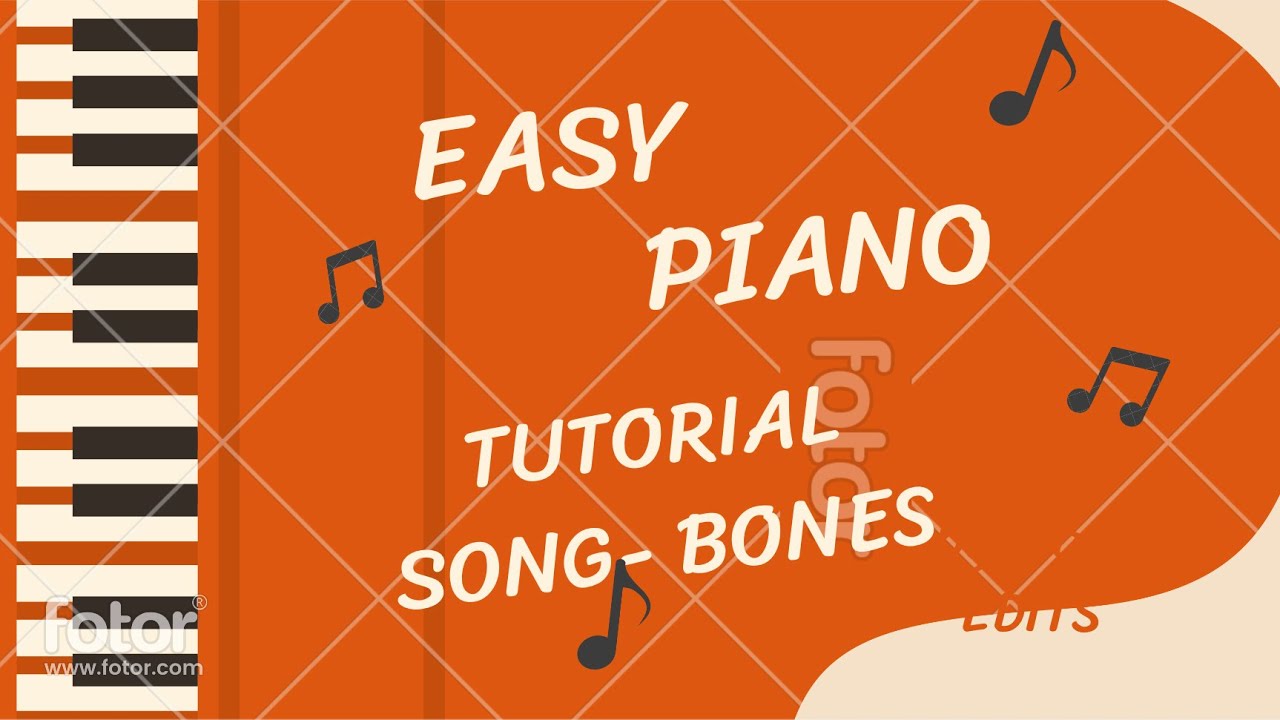 Bones by imagine dragons | keyboard | | piano EDITS | - YouTube
