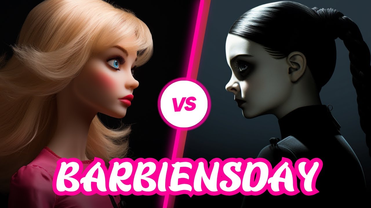 BARBIENSDAY: Barbie x Wednesday💥? The Truth Story Of One Mystifying ...
