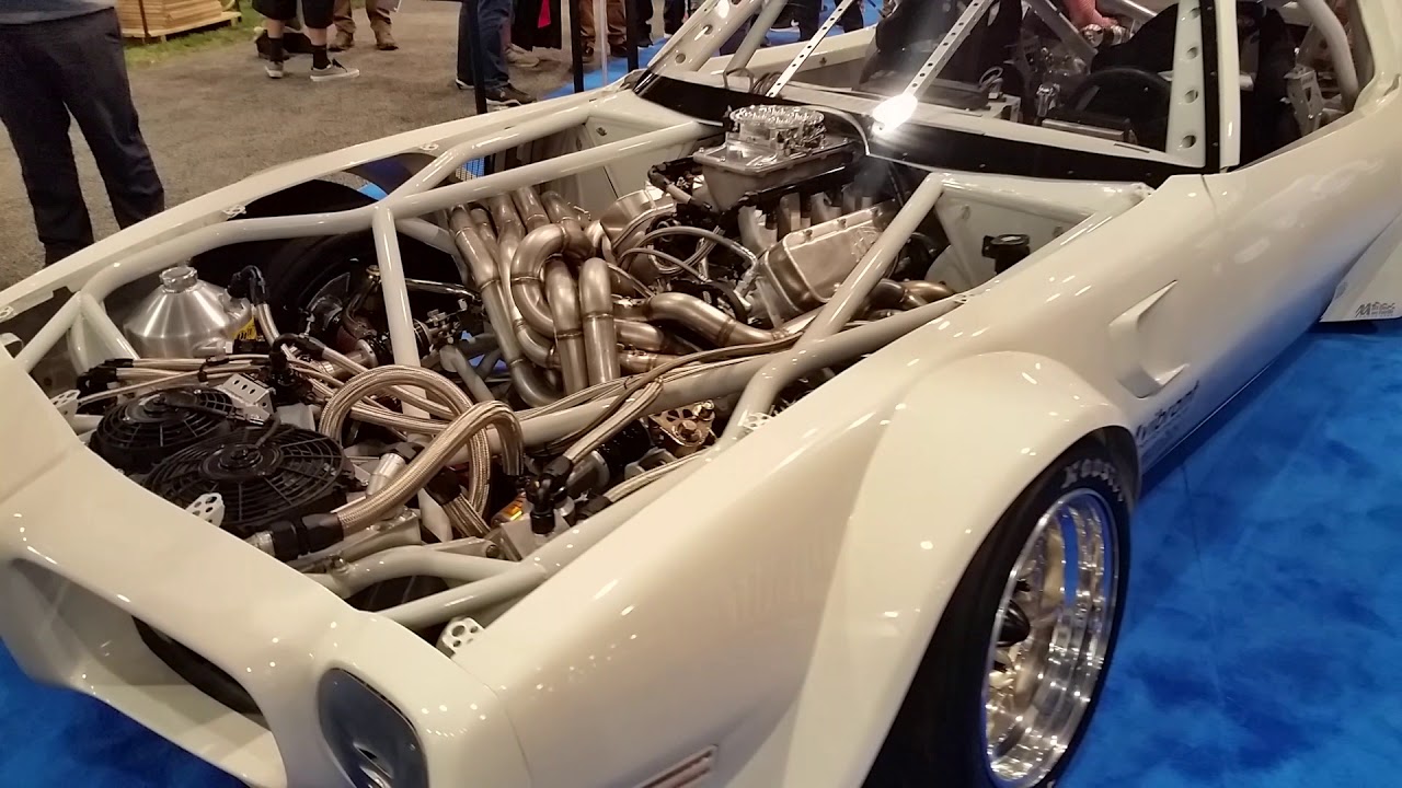 SEMA 2018 insane 1970 Pontiac Trans Am. Metalworks Speed Shop. Crazy ...