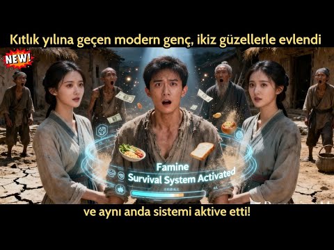 Kıtlık yılına geçen modern genç, ikiz güzellerle evlendi ve aynı anda sistemi aktive etti!