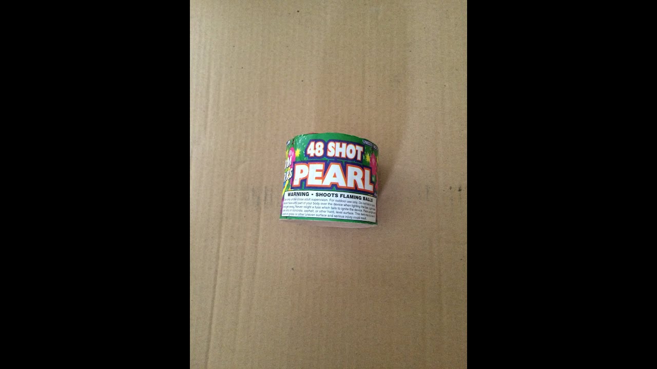 48 Shot Pearl Phantom Fireworks 2015 [HD] - YouTube