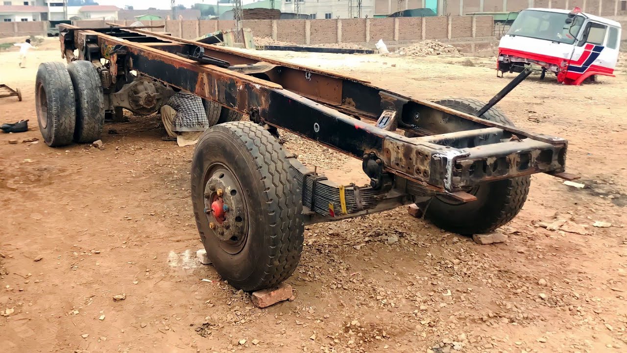 Trucks Restoration Project || How to Truck Chassis Rebuilding and ...