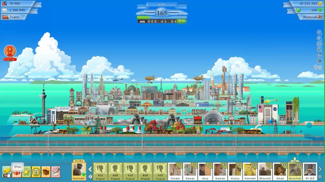 train station game of rails - YouTube