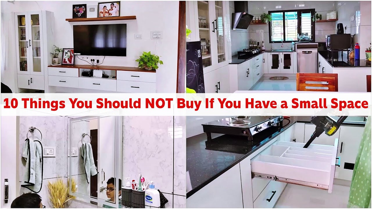10 Things You Should NOT Buy If You Have a Small Space| 10 Common ...