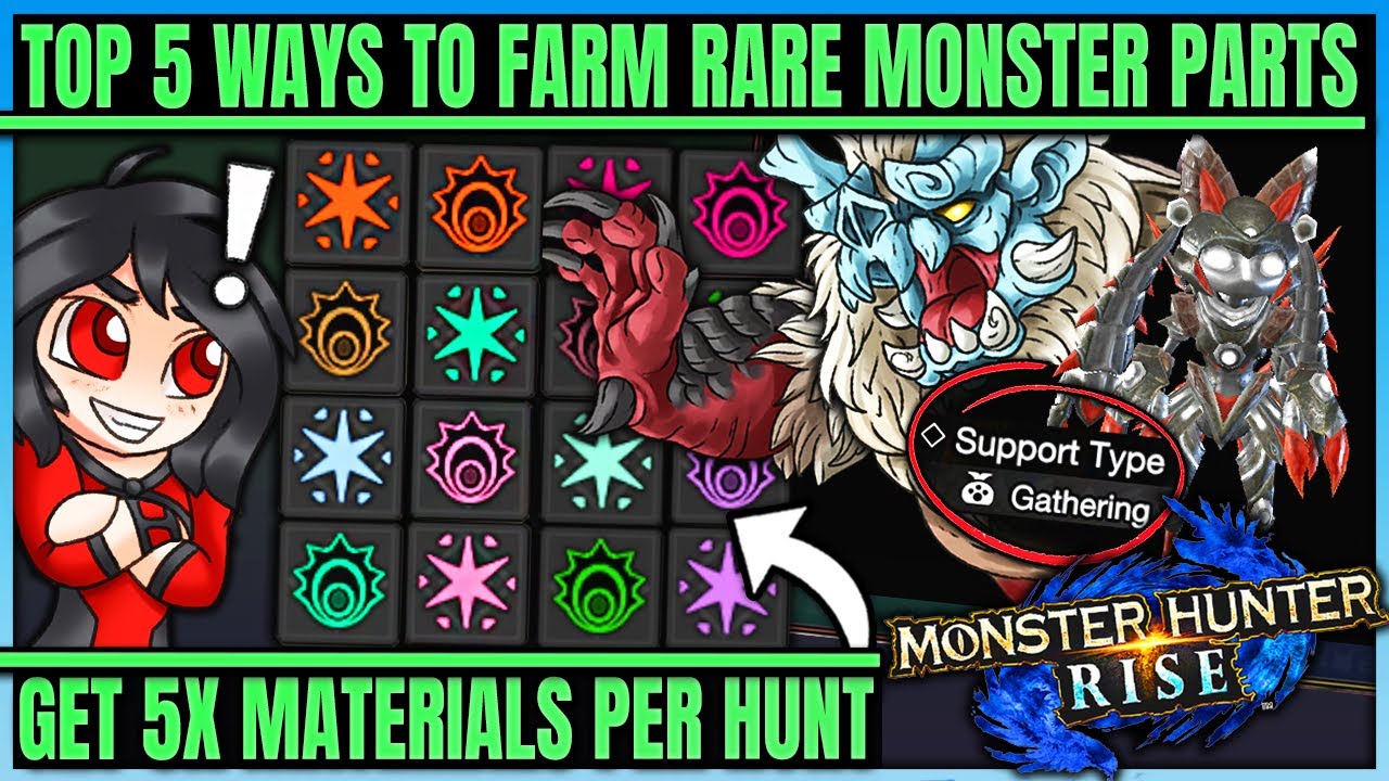 Top 5 Ways to Farm Monster Materials - Gems + Plates + Orbs - Quick ...