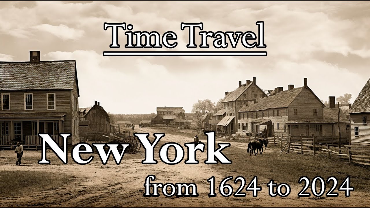 NEW YORK from 1624 to 2024 — Time Travel - YouTube