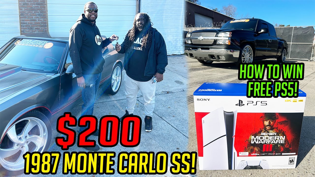 $200 1987 Monte Carlo SS! - YouTube