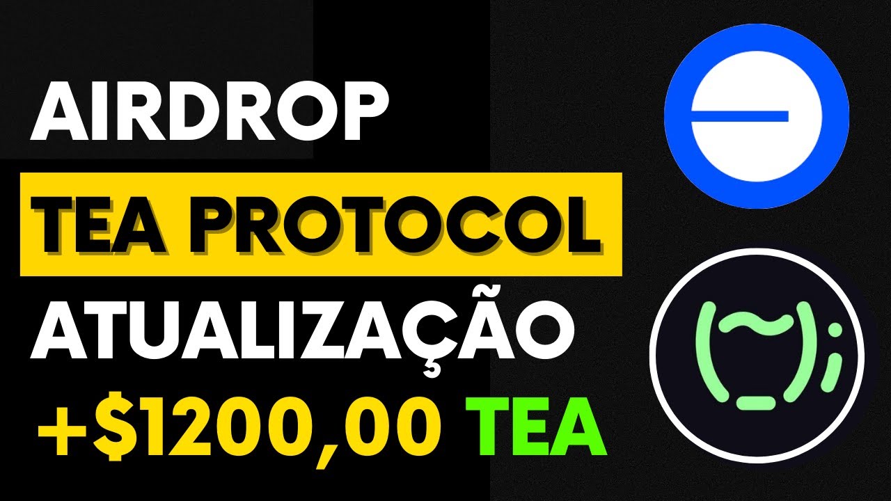 ATUALIZAÇÃO TEA TEA PROTOCOL AIRDROP - NOVA BLOCKCHAIN - YouTube