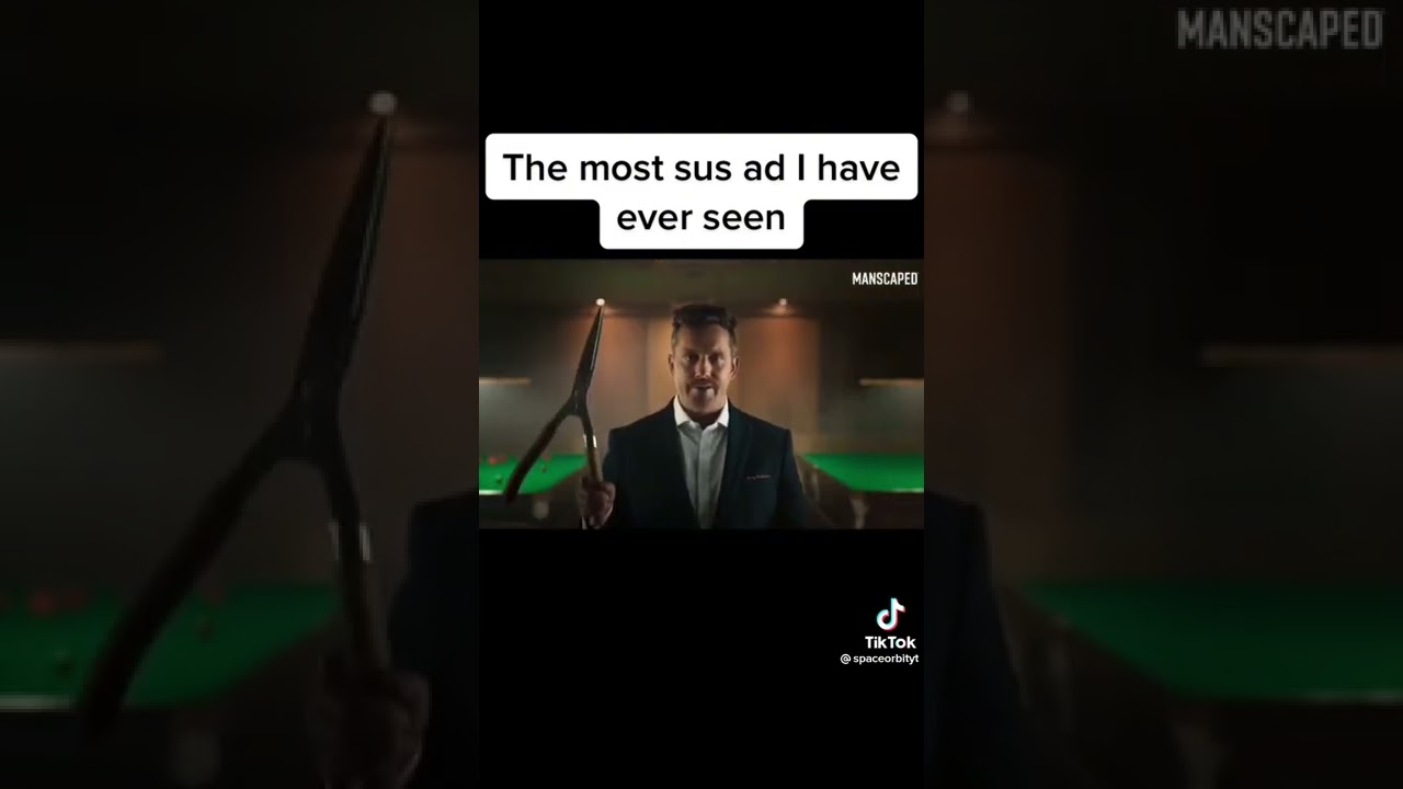 The most sus ad ever!! - YouTube