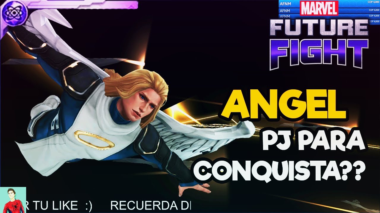 [MARVEL FUTURE FIGHT] ANGEL NUEVO UNIFORME Y POTENCIAL TRASCENDIDO ...