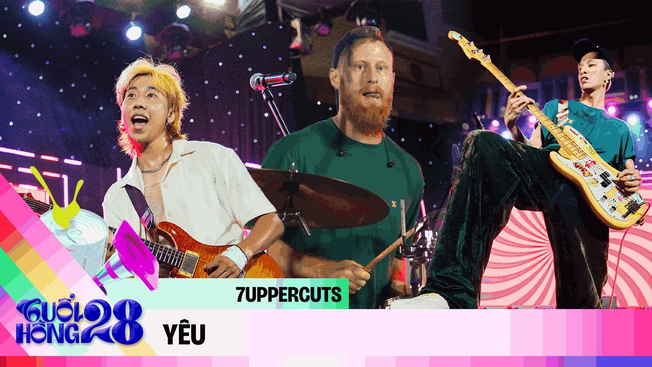 7UPPERCUTS - YÊU | LIVE AT TUỔI HỒNG - YouTube