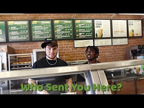 Fake Subway Employee Prank! - YouTube