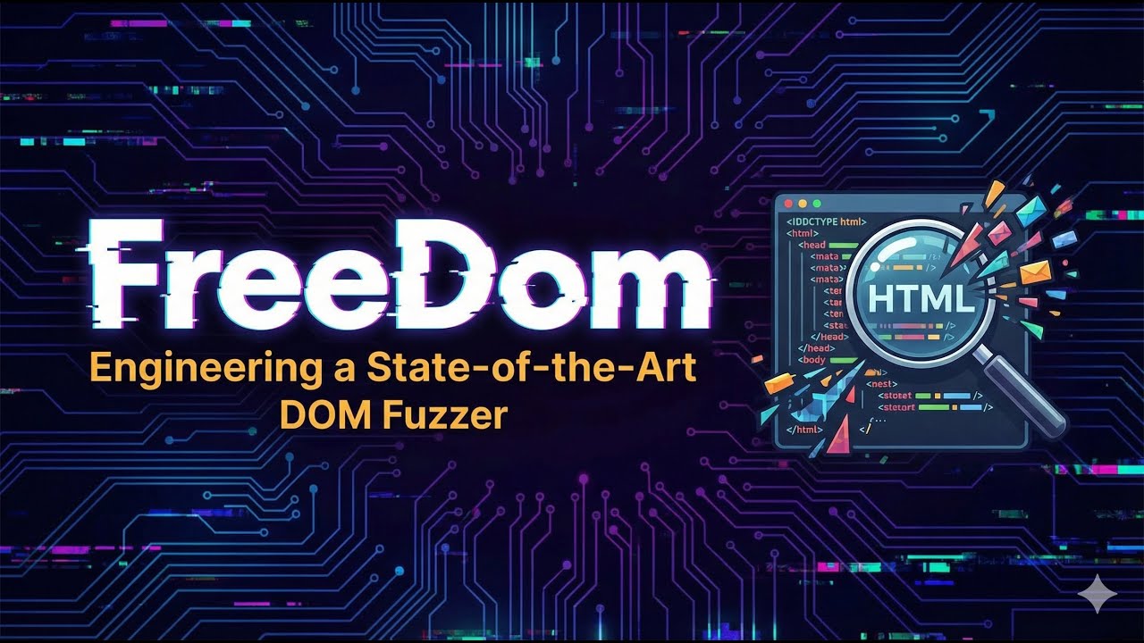 FreeDom: Engineering a State-of-the-Art DOM Fuzzer - YouTube