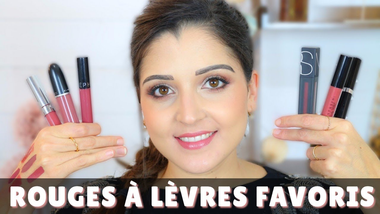 MES ROUGES À LÈVRES FAVORIS - AUTOMNE / HIVER - YouTube