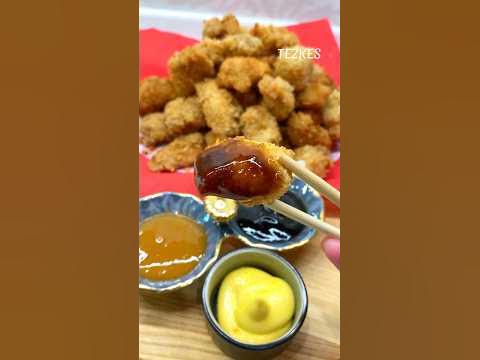 ЧИКЕН ПОП😋🔥СОХРАНЯЙ РЕЦЕПТ #уличнаяеда #китайскаяеда #chiken #food # ...