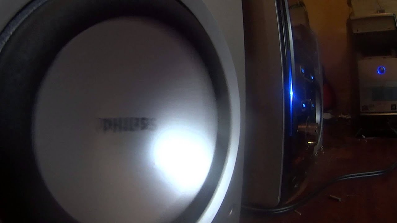 CRAZY EXCURSION from Philips MC50/17 Speakers!!! - YouTube