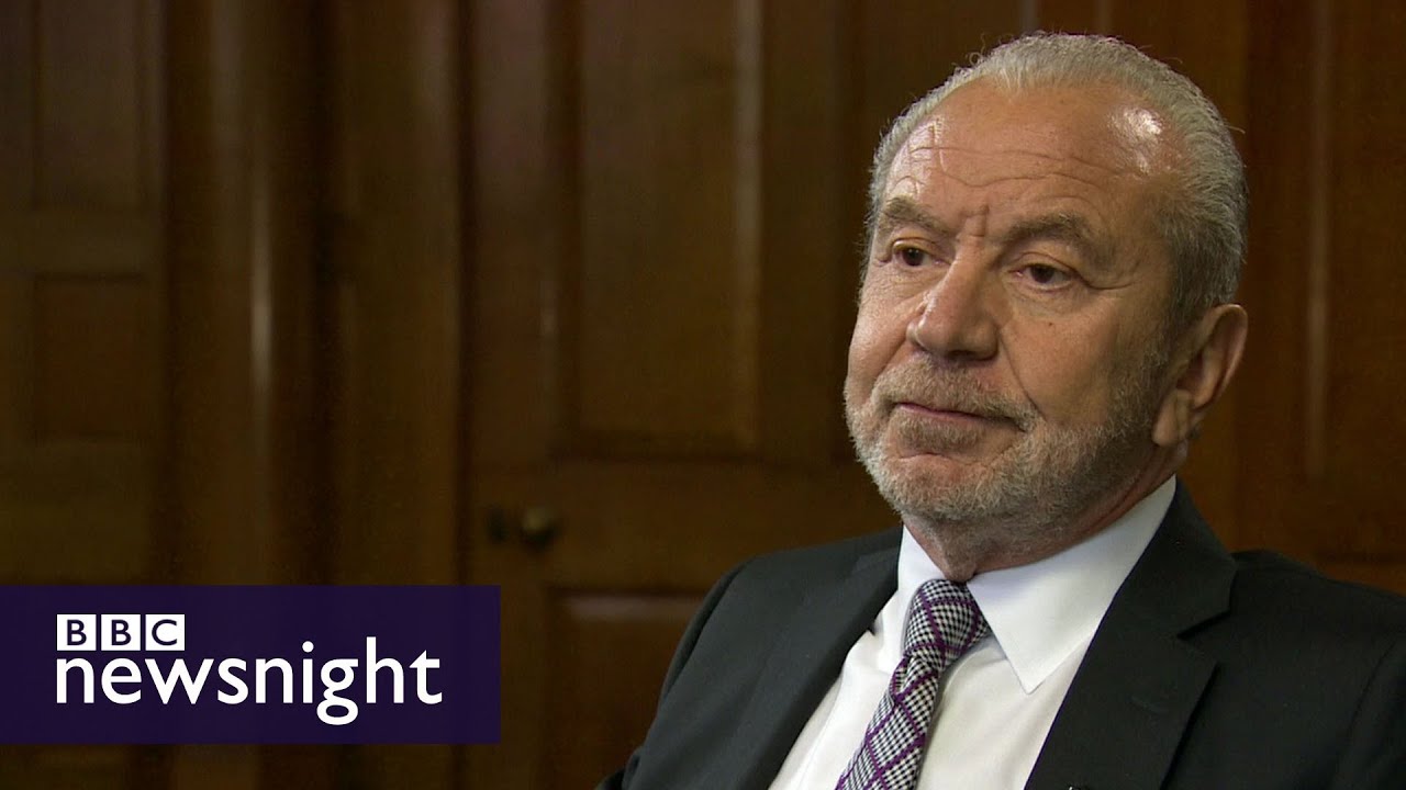 Alan Sugar talks Donald Trump, Labour Party and business - BBC ...