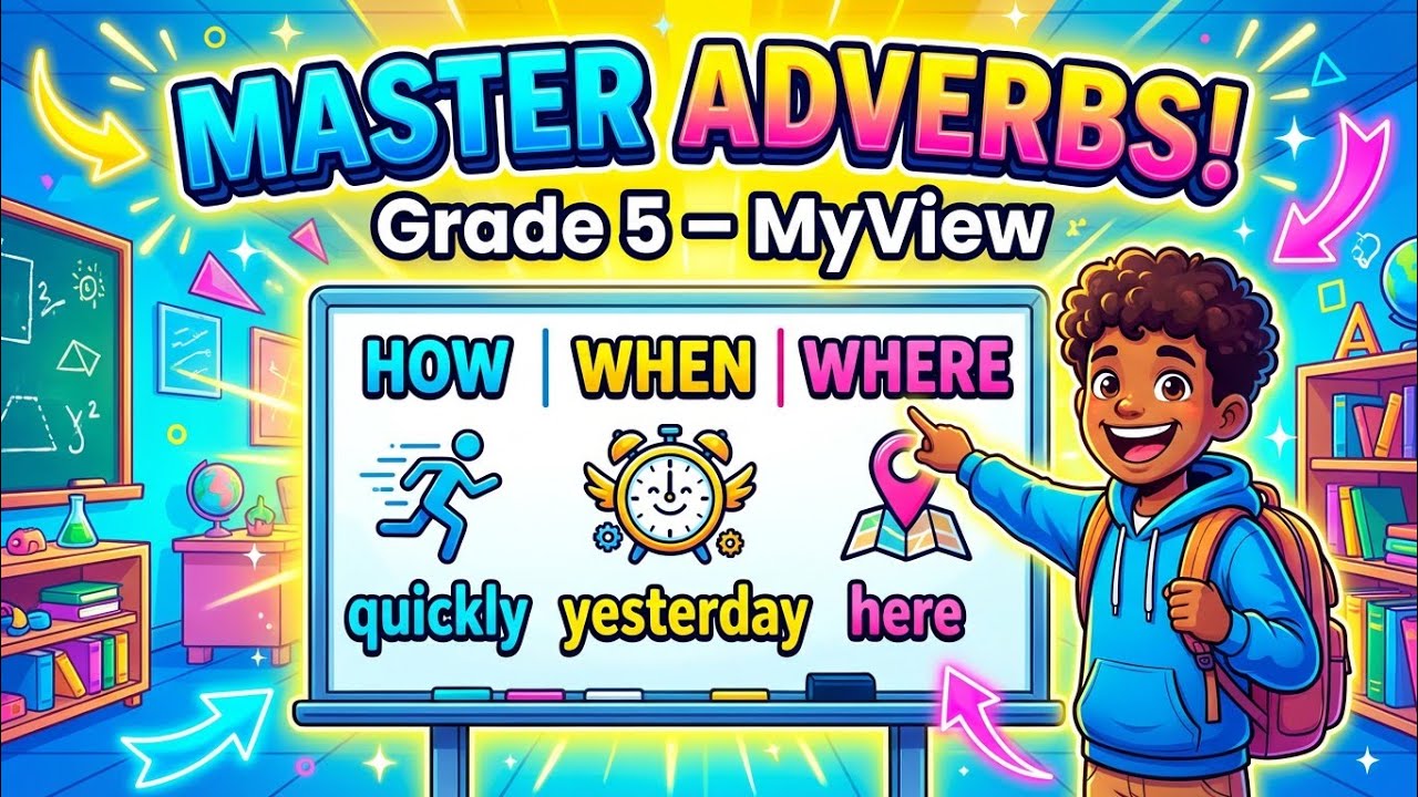 The Power of the Adverb - Adverbs | HOW, WHEN, WHERE + Conjunctive ...
