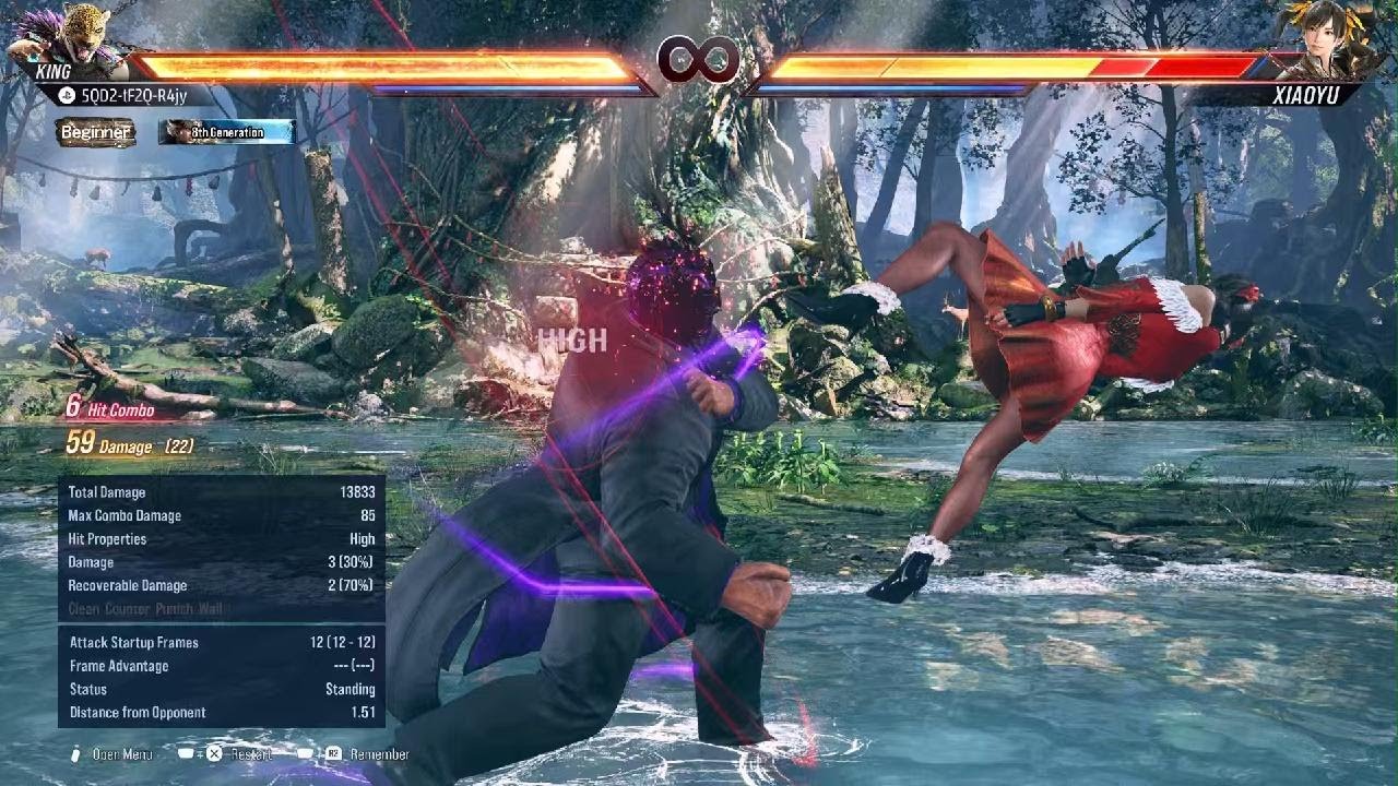 TEKKEN8 King ish f, df 1+2 idea - YouTube