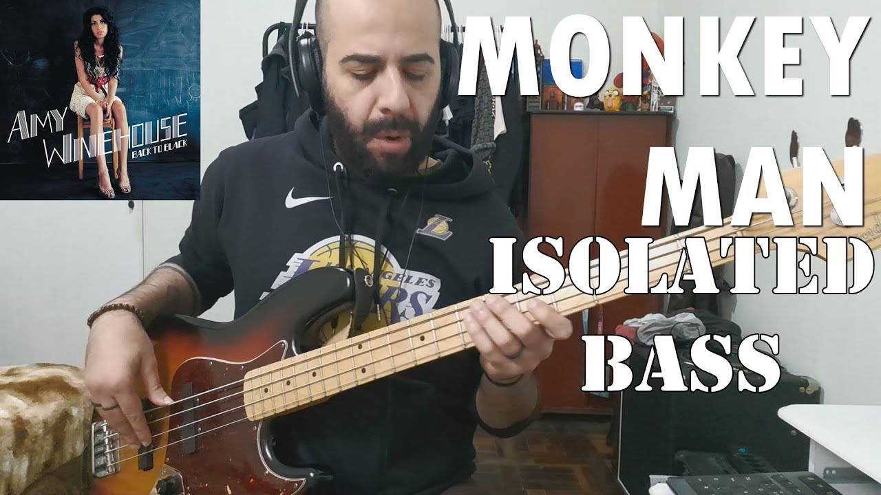 Monkey Man (Amy Winehouse) SÓ BAIXO | ISOLATED BASS COVER - YouTube