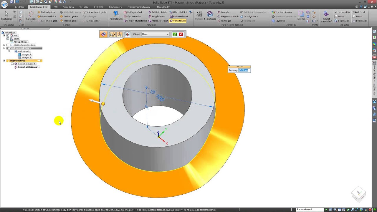 Solid Edge - Cam path - YouTube