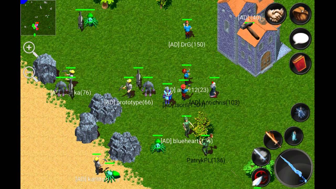 Forgotten Tales MMORPG team work - YouTube