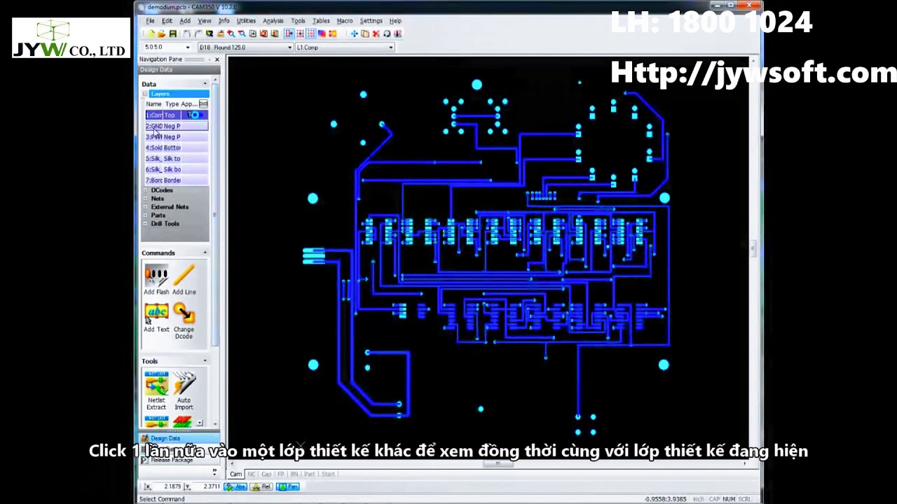 Hướng Dẫn Cơ Bản Về CAM350 - CAM350 Basics Mouse control and GUI - YouTube