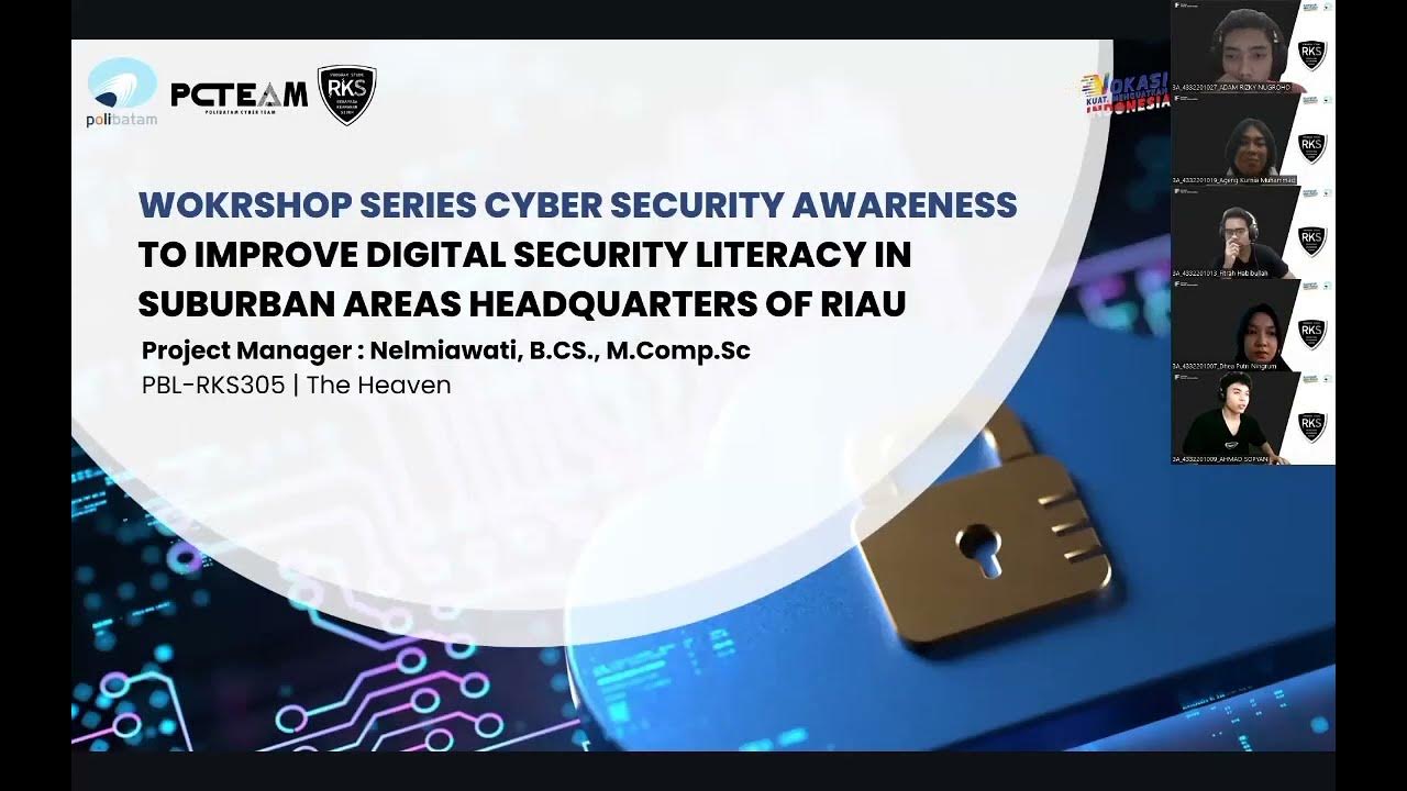 Report ATS PBL-RKS305 - WOKRSHOP SERIES CYBER SECURITY AWARENESS - YouTube