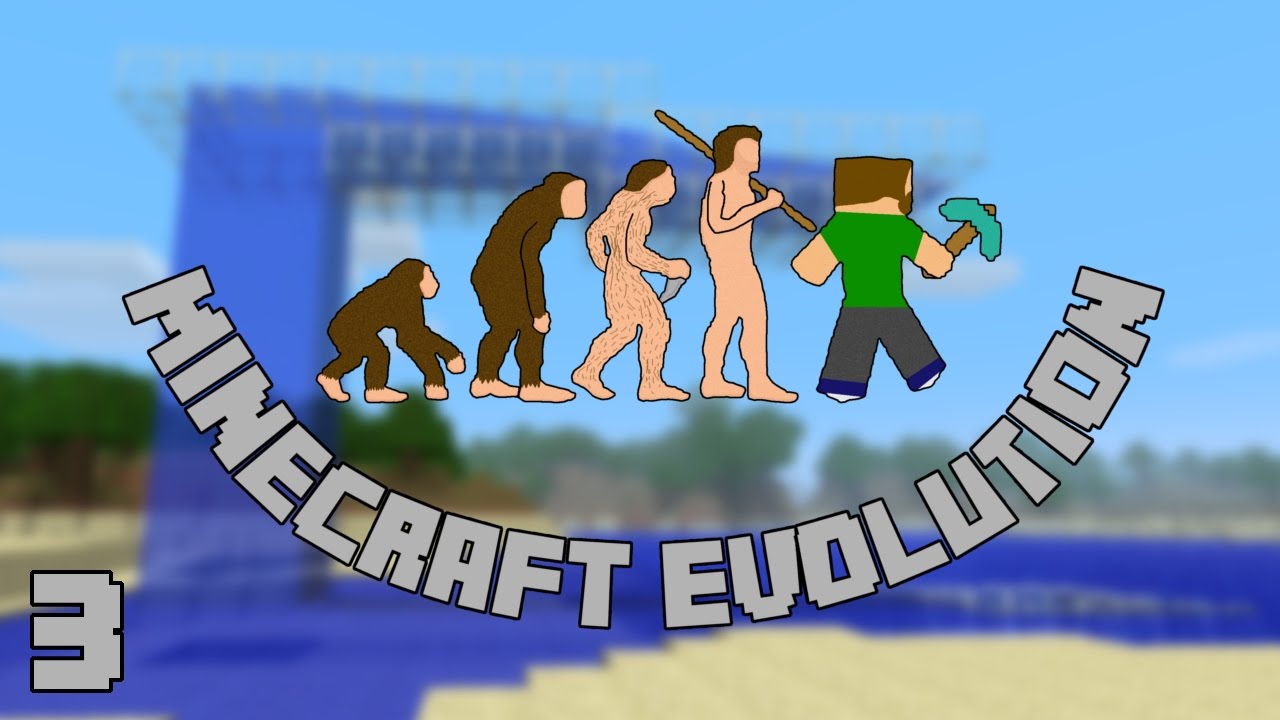 Minecraft Evolution | Episode 3 | WATER SLIDE AND SOUND COMPARISONS ...