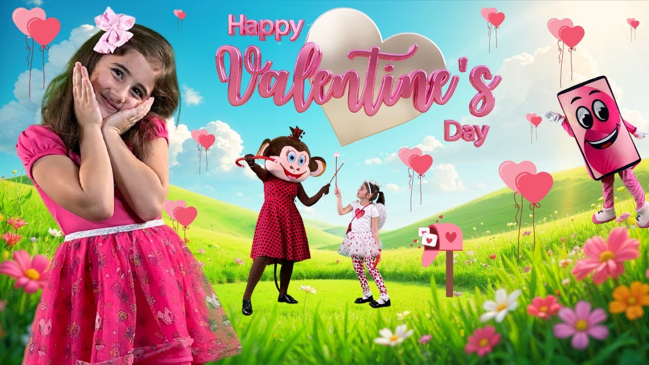 Valentine's Day Songs for Kids | L-O-V-E You Music Playlist 2025 - YouTube
