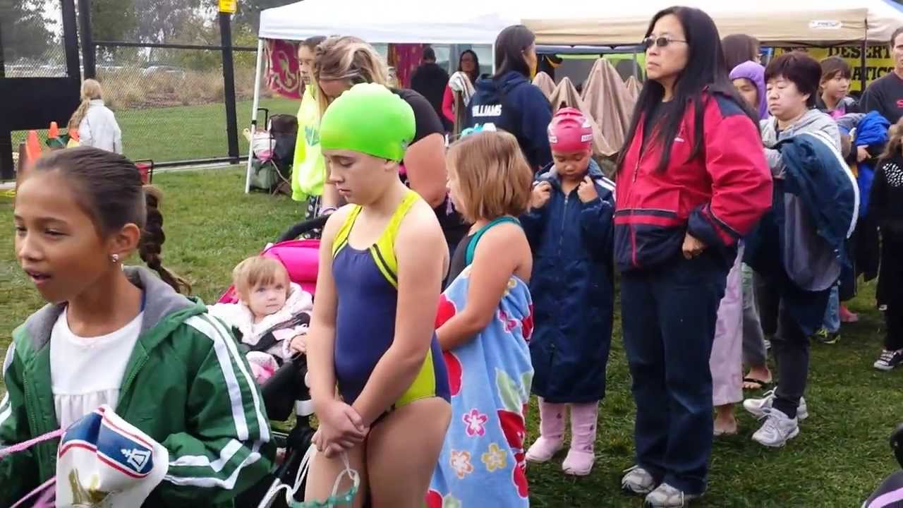 Angelica May Benitez first swim competition - YouTube