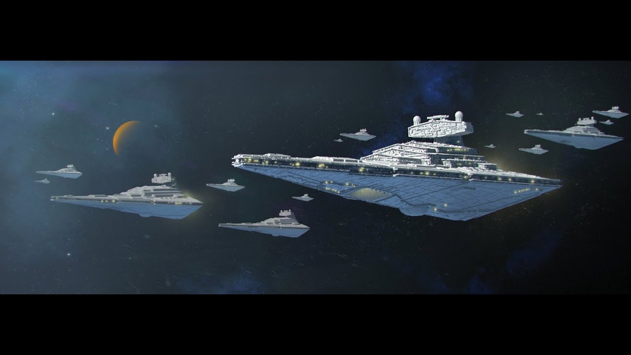 Venator VS ISD-I Empire At War Battles - YouTube