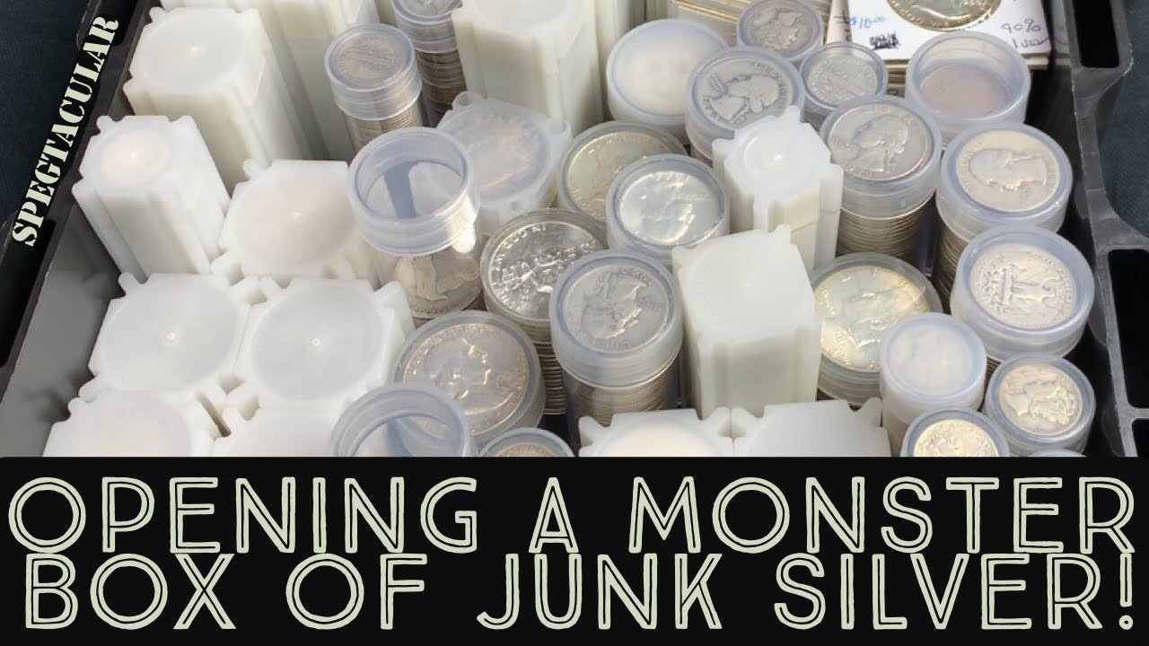 Opening a MONSTER BOX of Junk Silver! - YouTube
