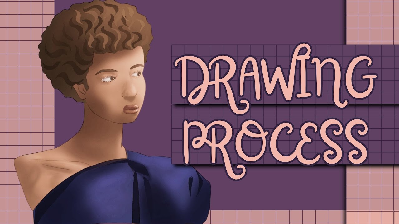 DIGITAL ART PROCESS EXPLAINED | Step By Step Digital Drawing Timelapse ...