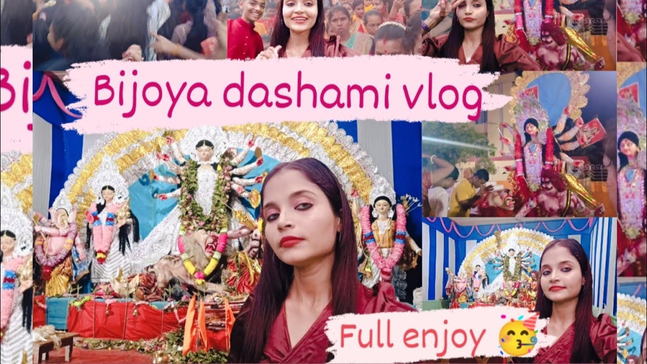 jamunamukh dashami vlog 🥳🙏 আসছে বছর আবার হবে 😊#viralvideo # ...
