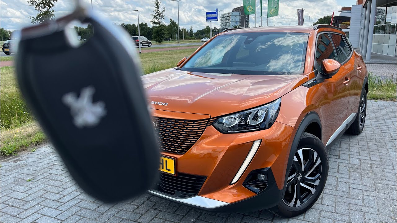 2021 Peugeot e2008 Allure Pack 50 kWh 136 hp | Fusion Orange 🧡 | - YouTube