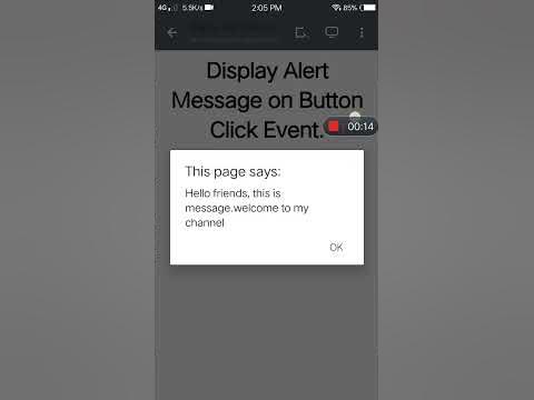 how to display a msg alert box using javascript #freecodecamp # ...