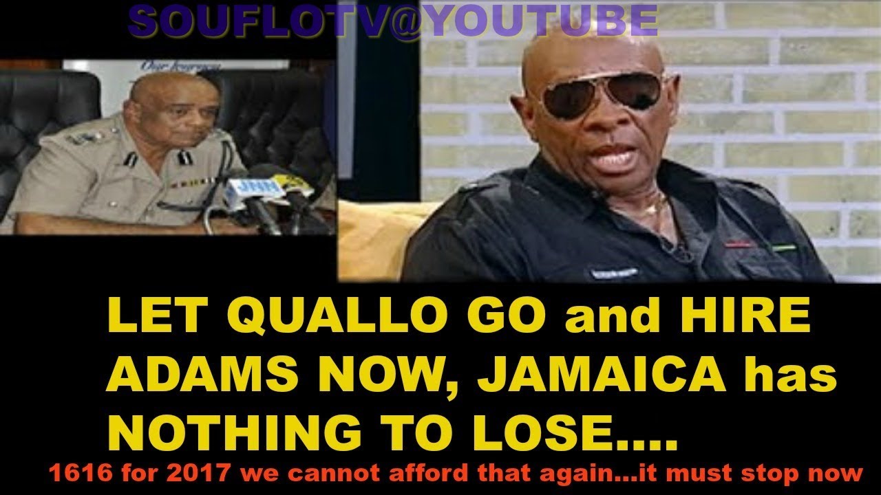 Reneto Adams for Commissioner Jamaica has nothing to lose - YouTube