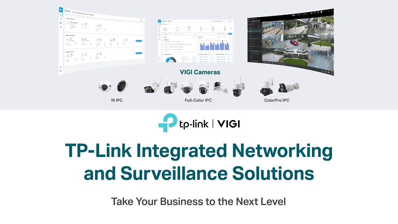 TP-Link | VIGI | TP Link Integrated Networking and Surveillance ...